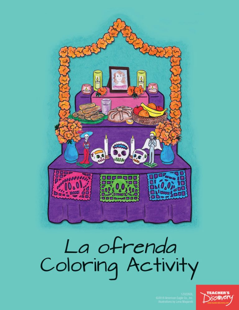 La ofrenda Coloring Activity Download - Teaching Unplugged