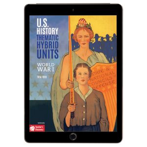 U.S. History Thematic Hybrid Unit: World War I Download - Teaching ...